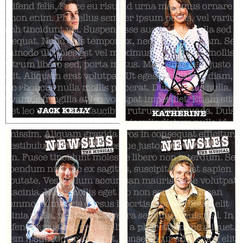 Newsies - Etsy