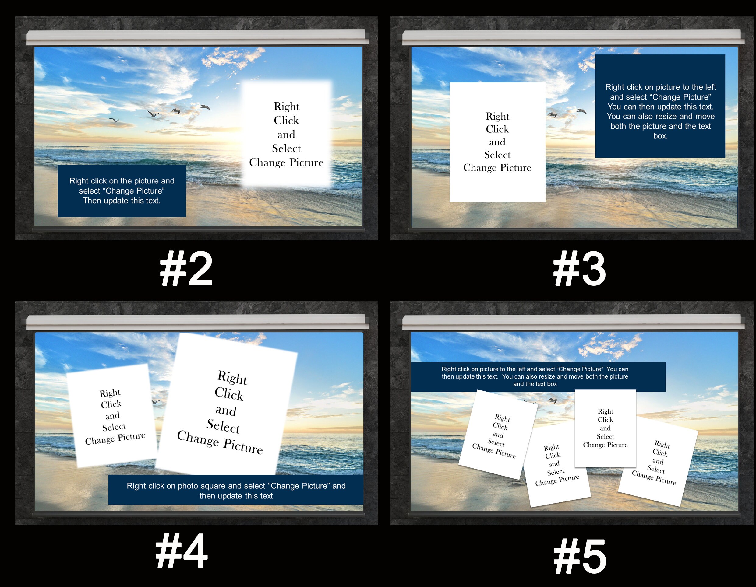 Celebration of Life Funeral Powerpoint Template - Etsy