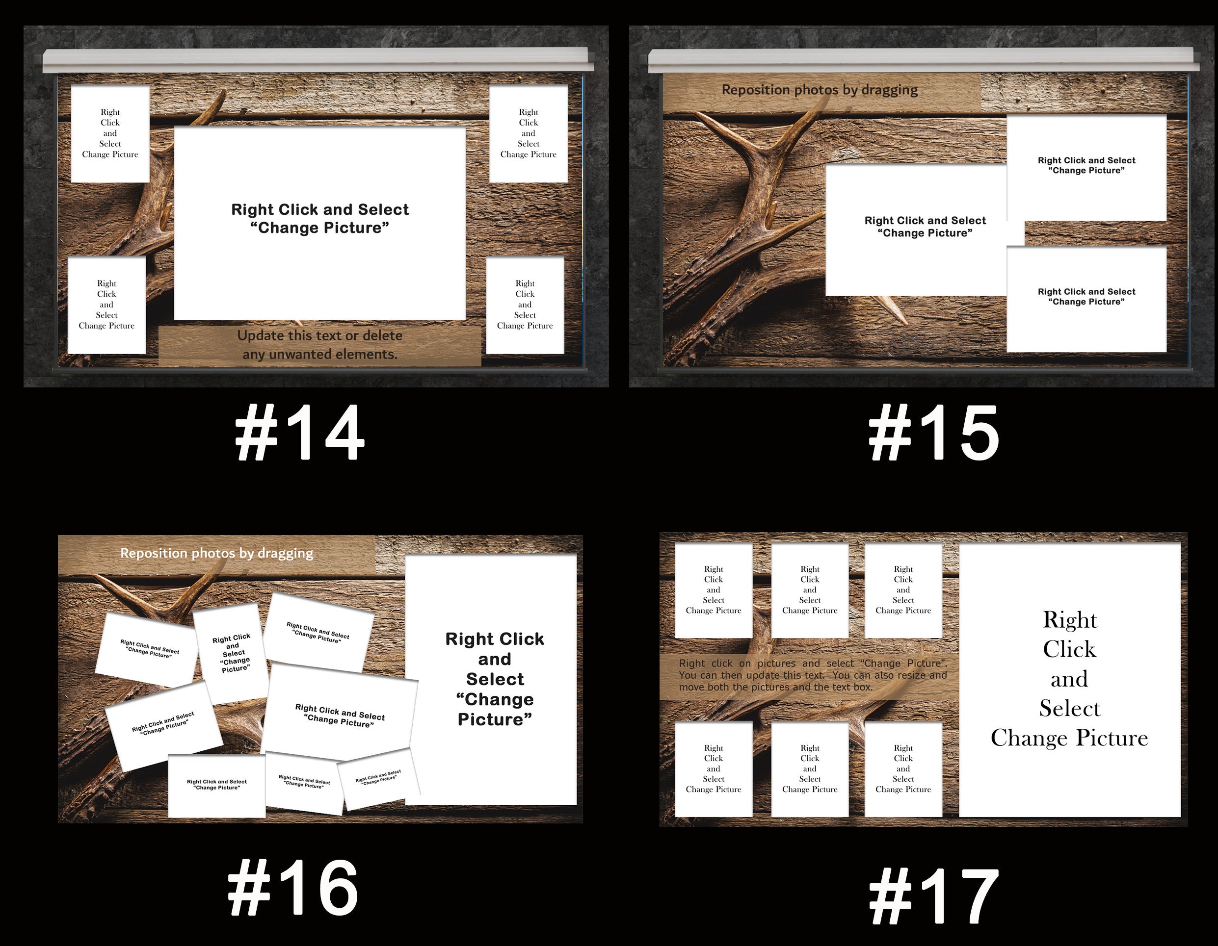 Celebration of Life Funeral Powerpoint Template - Etsy