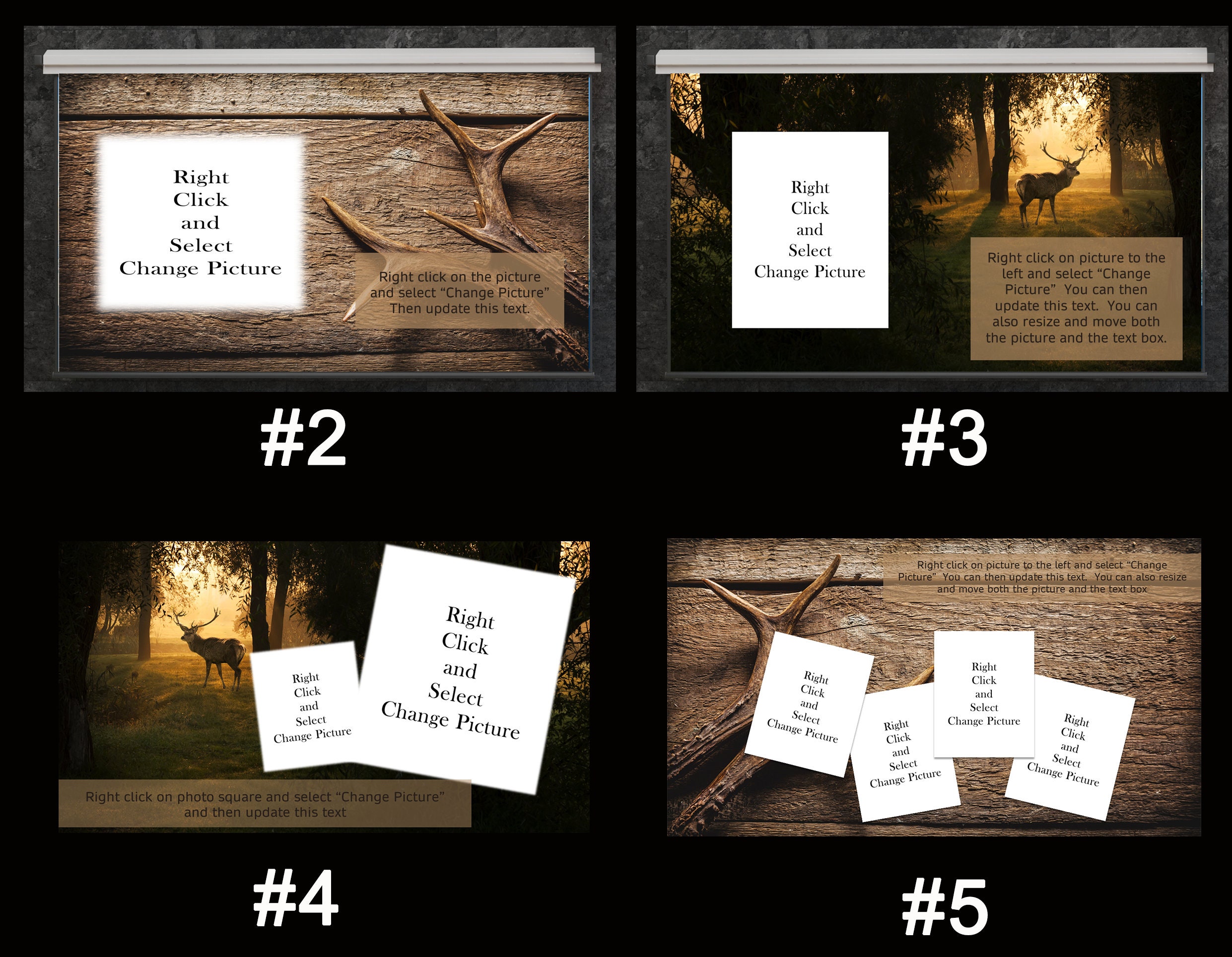 Celebration of Life Funeral Powerpoint Template - Etsy
