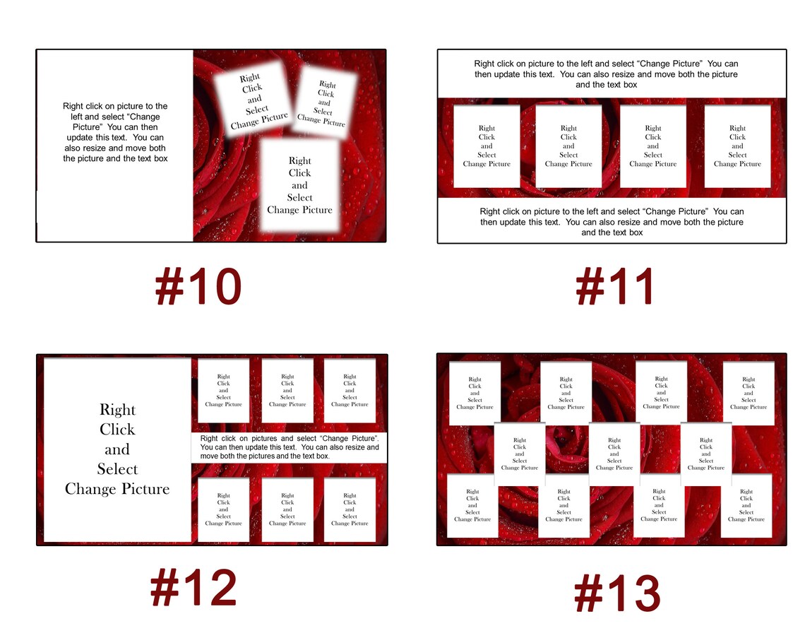 Celebration of Life Funeral Powerpoint Template - Etsy