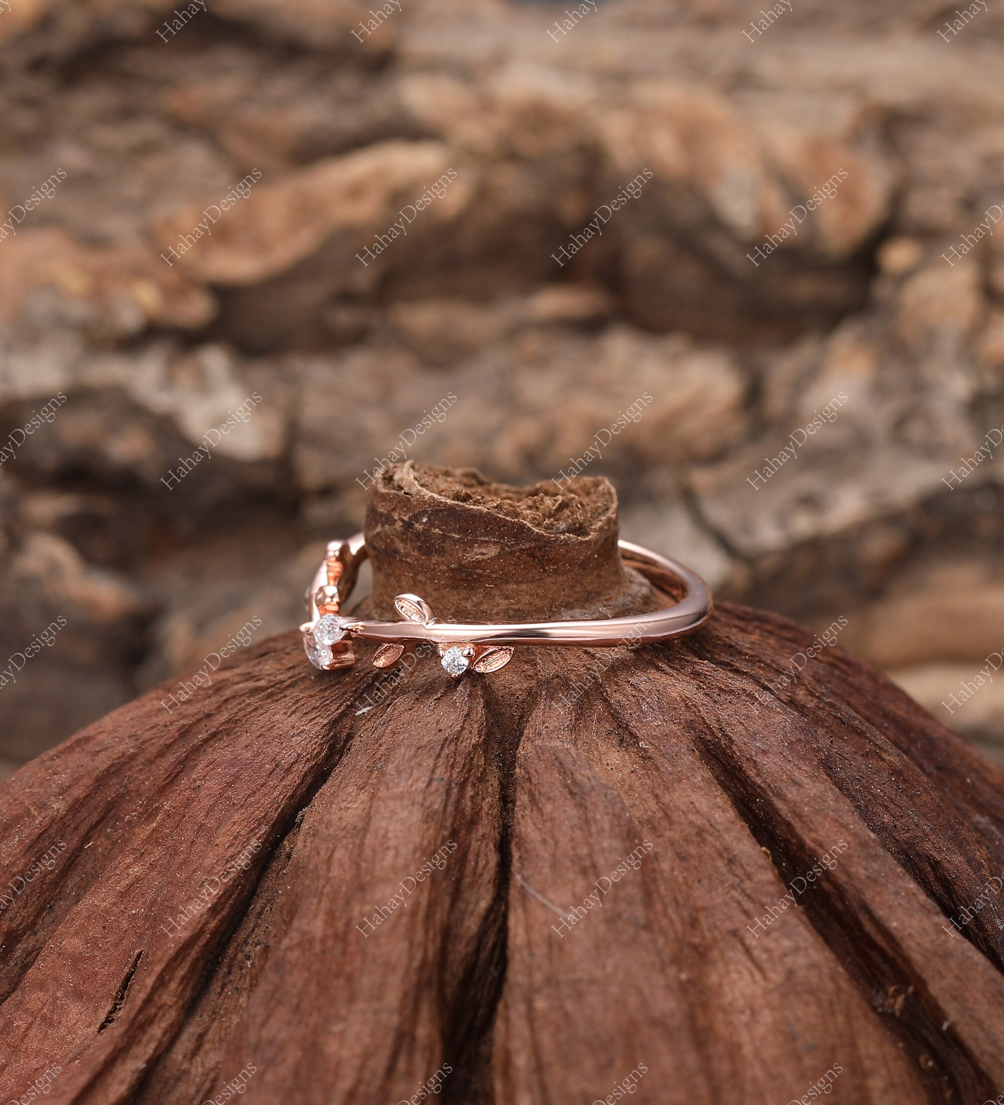 Unique Olive Branch Ring/ Natural Inspired Wedding Ring/ - Etsy