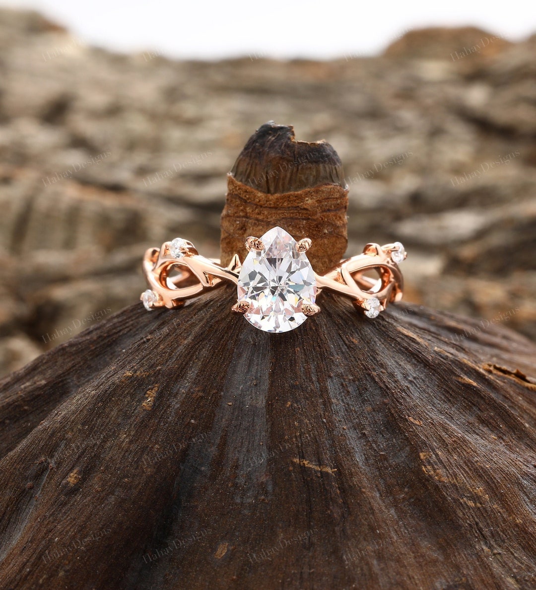 Vintage Split Shank Wedding Ring/ Pattern Band Ring/ Diamond Rings ...