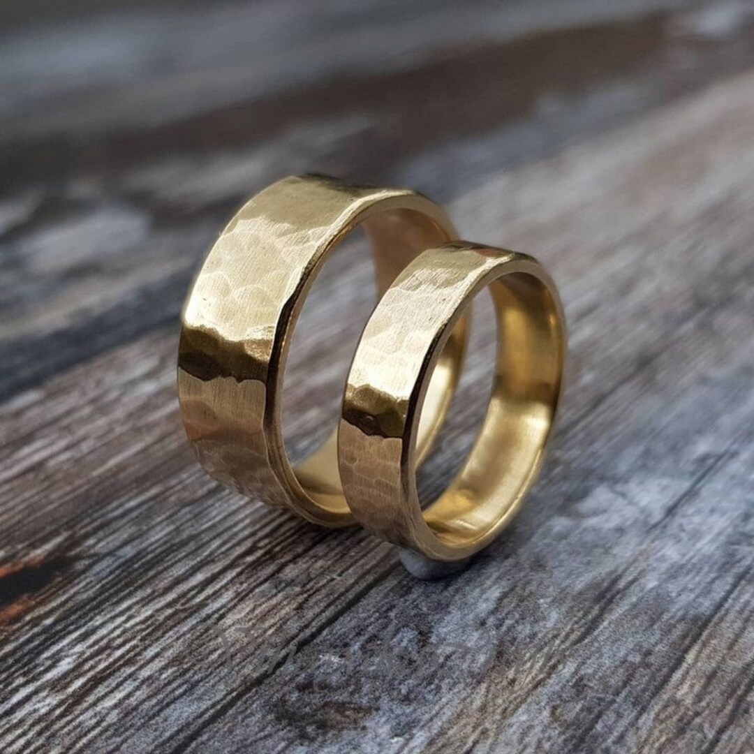 Couple Ring Solid Brass Ring Spinner Ring for Women - Etsy