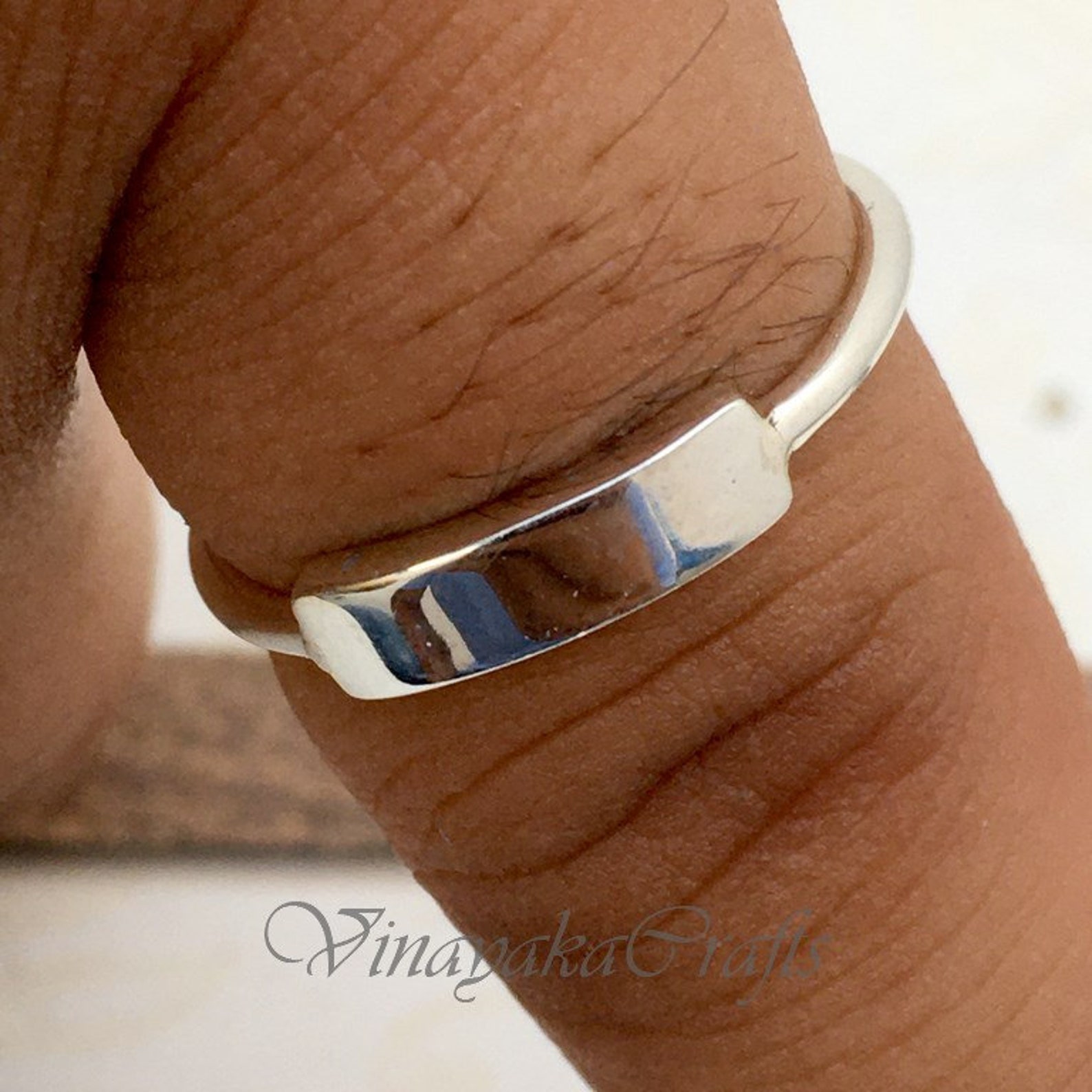 Silver Stackable Ring 925 Sterling Silver Ring Silver Ring - Etsy