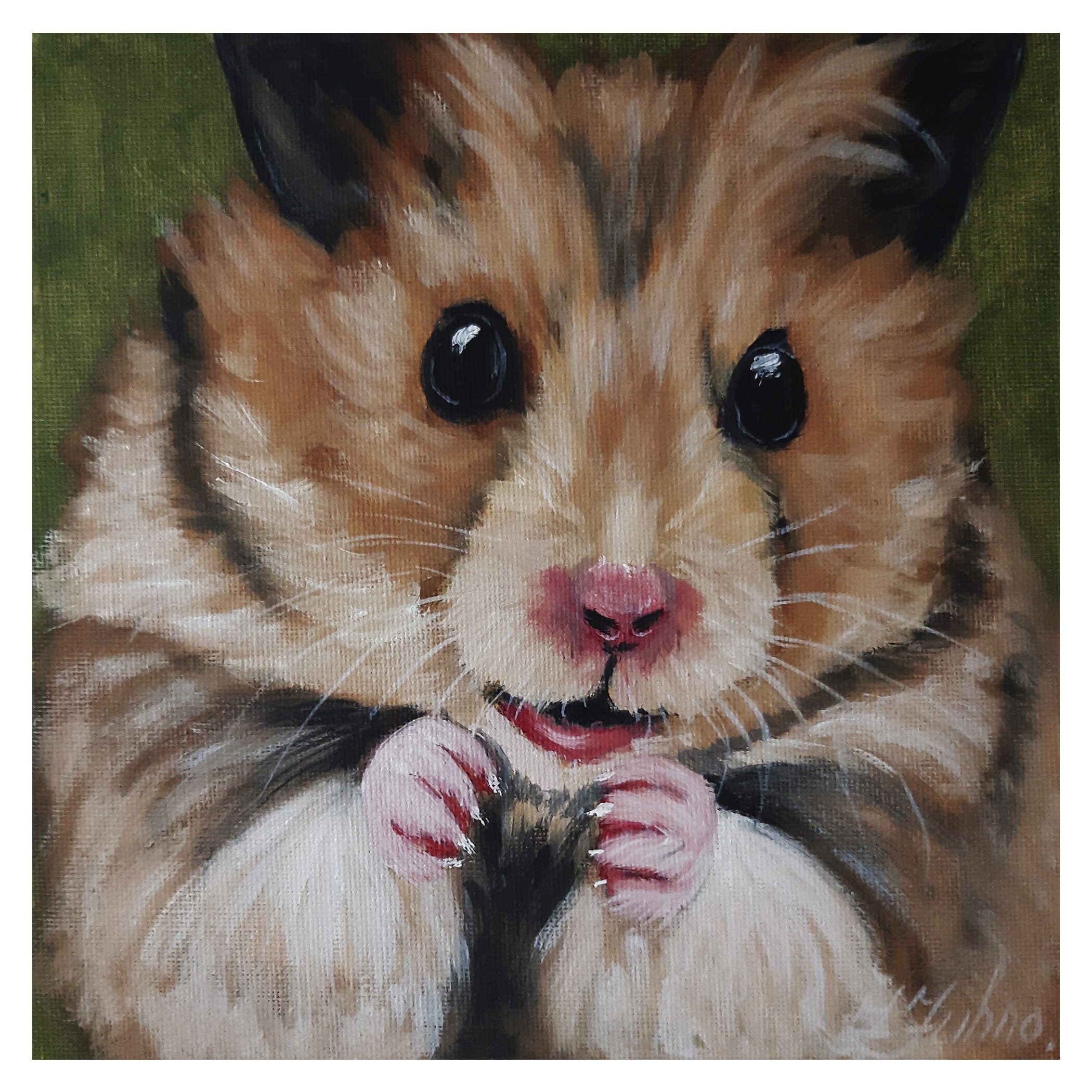 Hamster Painting
