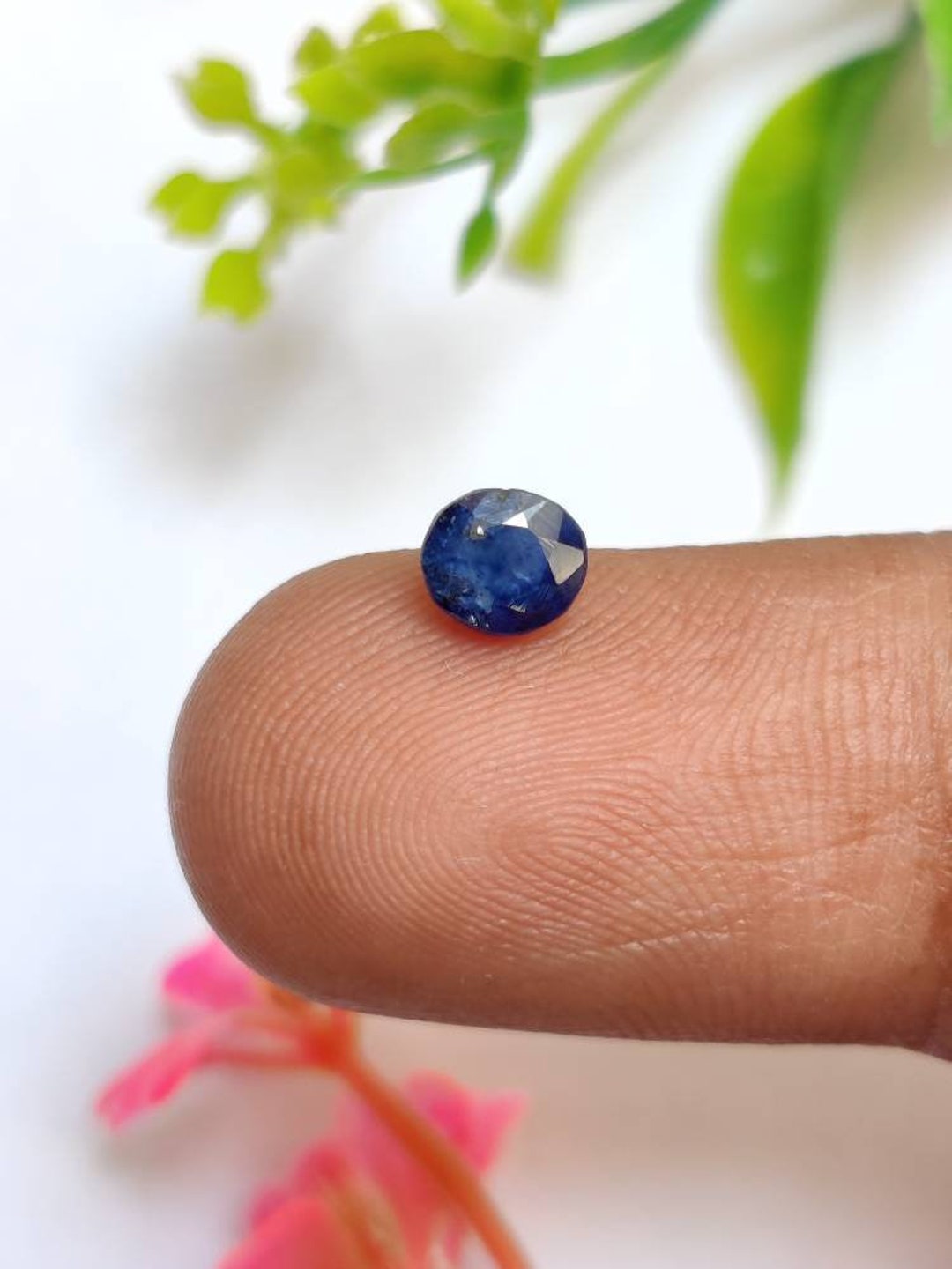 Royal Blue Natural Indian Kashmir Blue Sapphire Gemstone, Rare Blue ...