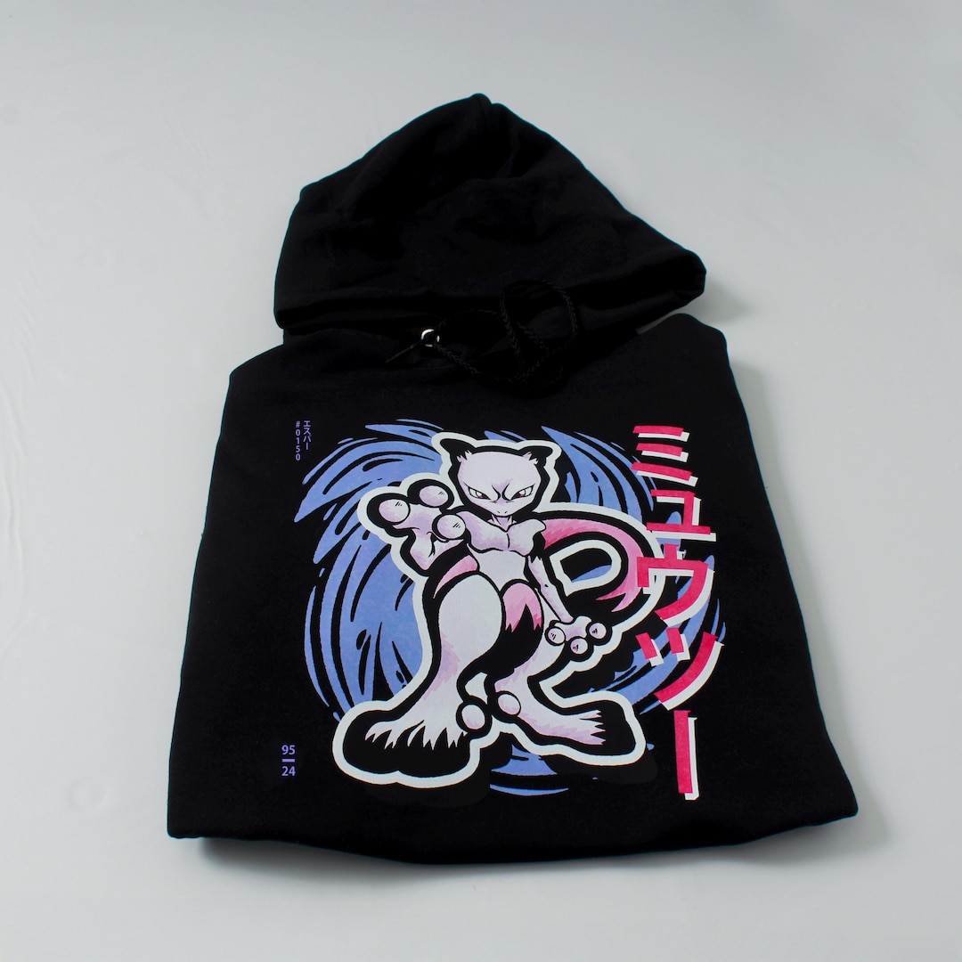 Mewtwo Hoodie - Etsy