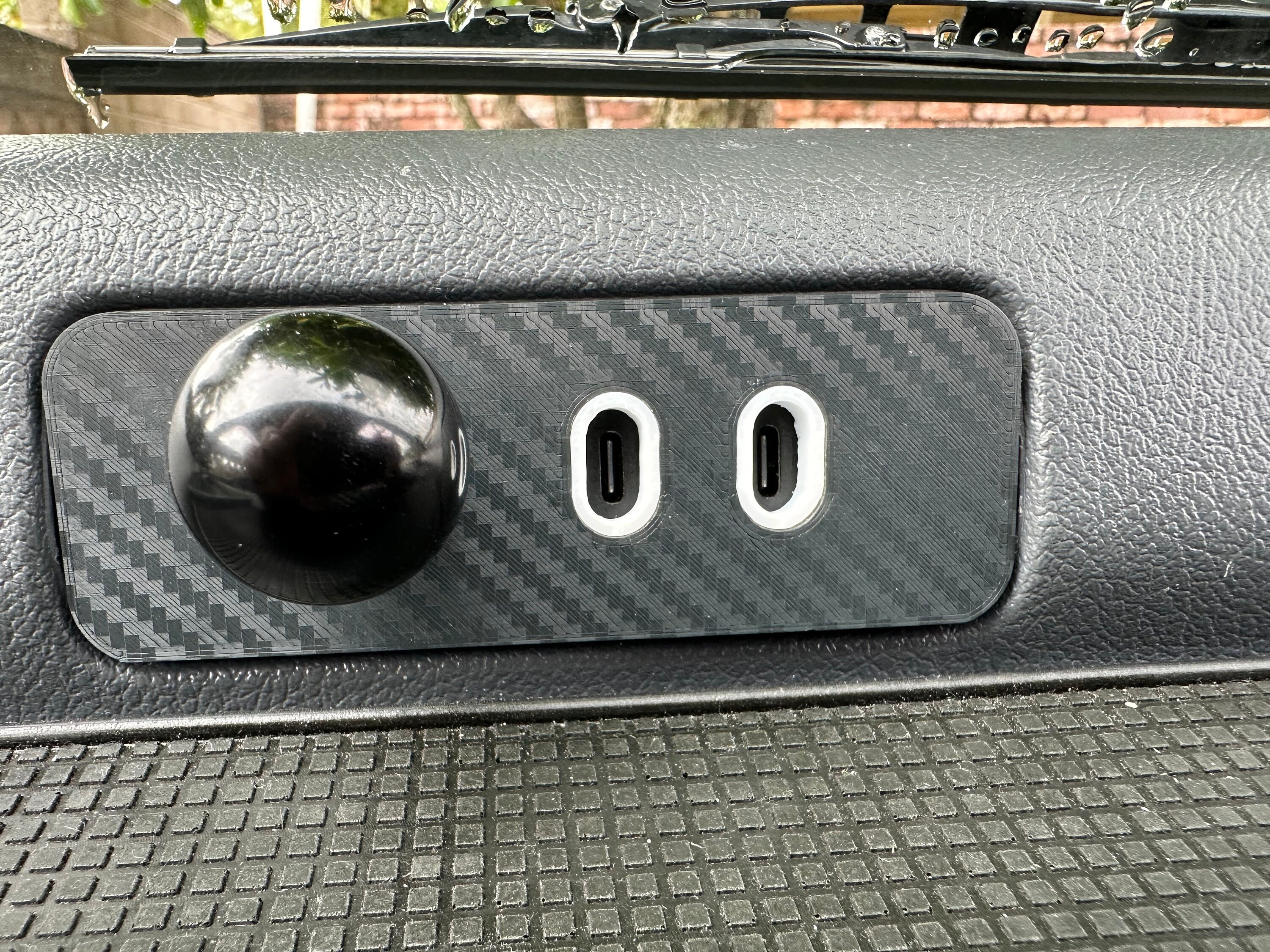 Honda Acty - USB-C Dash (clock/block Off) Phone/accessory Mount - Etsy