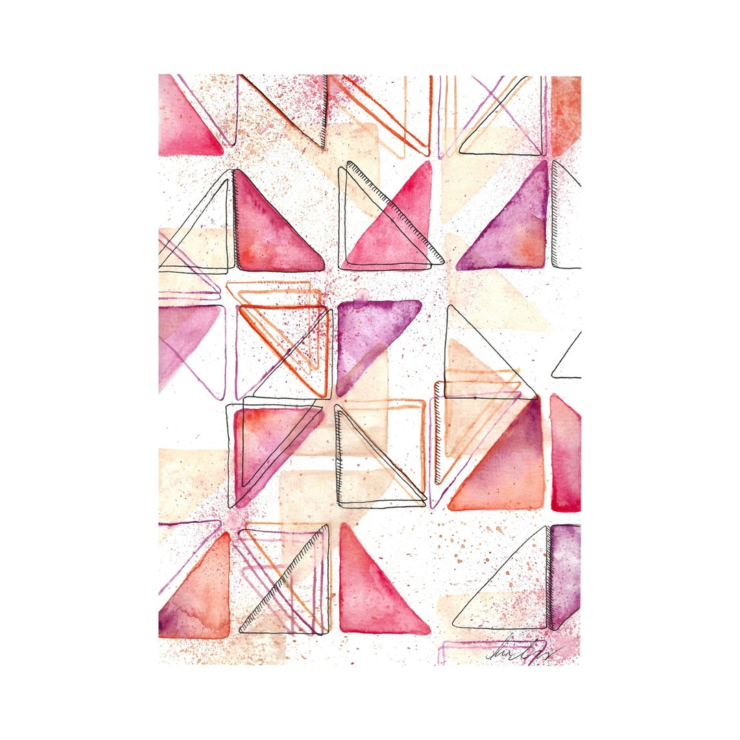 Triangles - Etsy