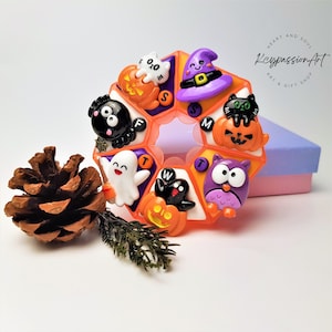 7 Day Pill Organizer 'spooky Cute & Funny' Pill Box, Medicine Vitamin ...