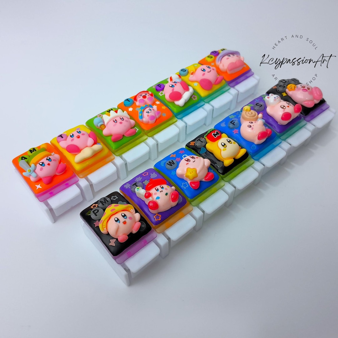 7 Day Pill Organizer 'day and Night Having Fun' Cute Pill Box, Medicine ...