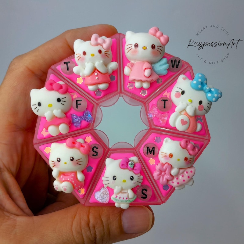 Cute Kawaii Pill Case - Etsy