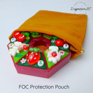 7 Day Pill Organizer 'bunny Berrycherry' Am Pm Pill Box, Medicine ...