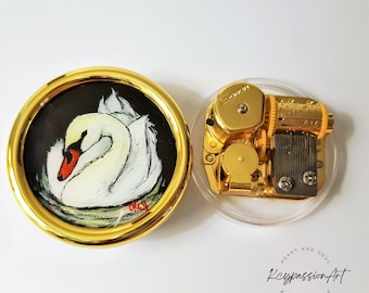 Swan Lake Music Box - Etsy