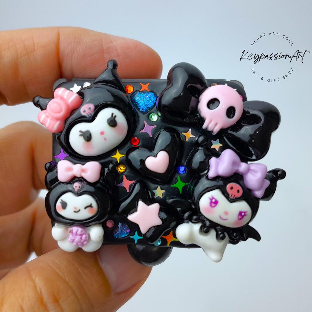 Single Day Pill Organizer 'cheeky Little Goth' One Day Pill Box, Pill ...