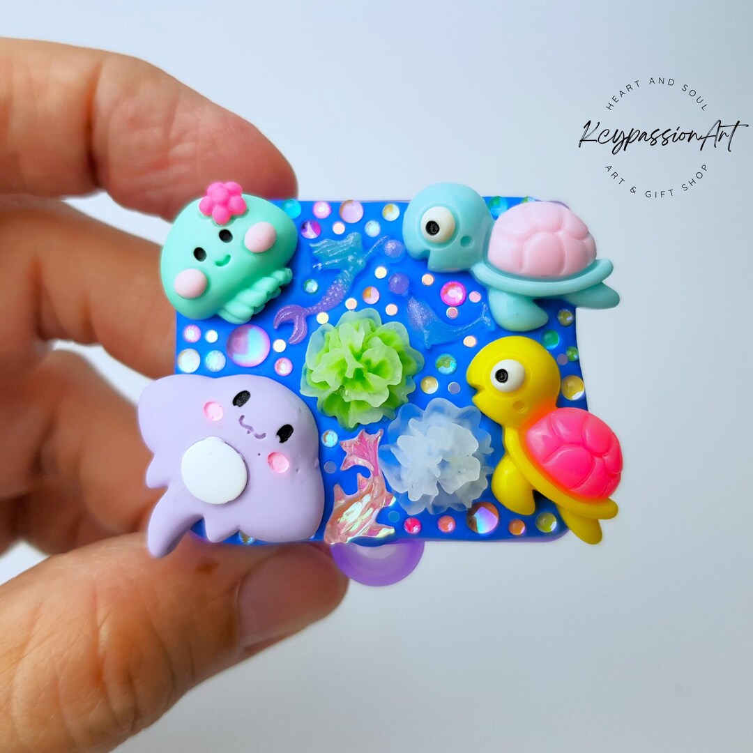 Single Day Pill Box 'ocean Love' Grow in the Dark Small Pill Case ...
