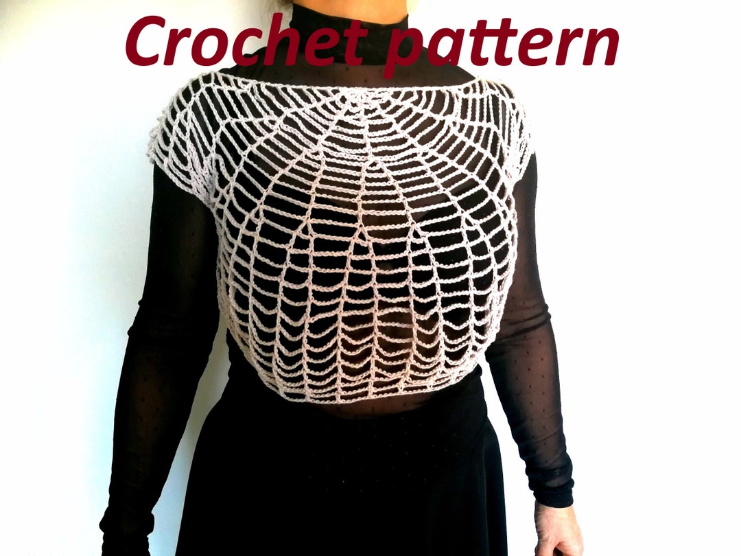 CROCHET PATTERN and Photo Tutorial on How to Make Gothic Crochet ...