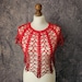 ADVANCED CROCHET PATTERN Gothic Crochet Spiderweb Top, Alternative ...