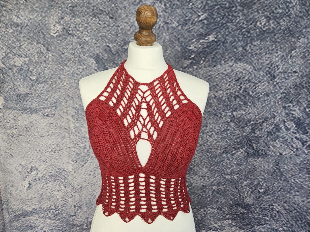 CROCHET PATTERN and Photo Tutorial on How to Make Gothic Fishnet ...