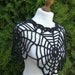 CROCHET PATTERN and Photo Tutorial on How to Make Spiderweb Poncho ...