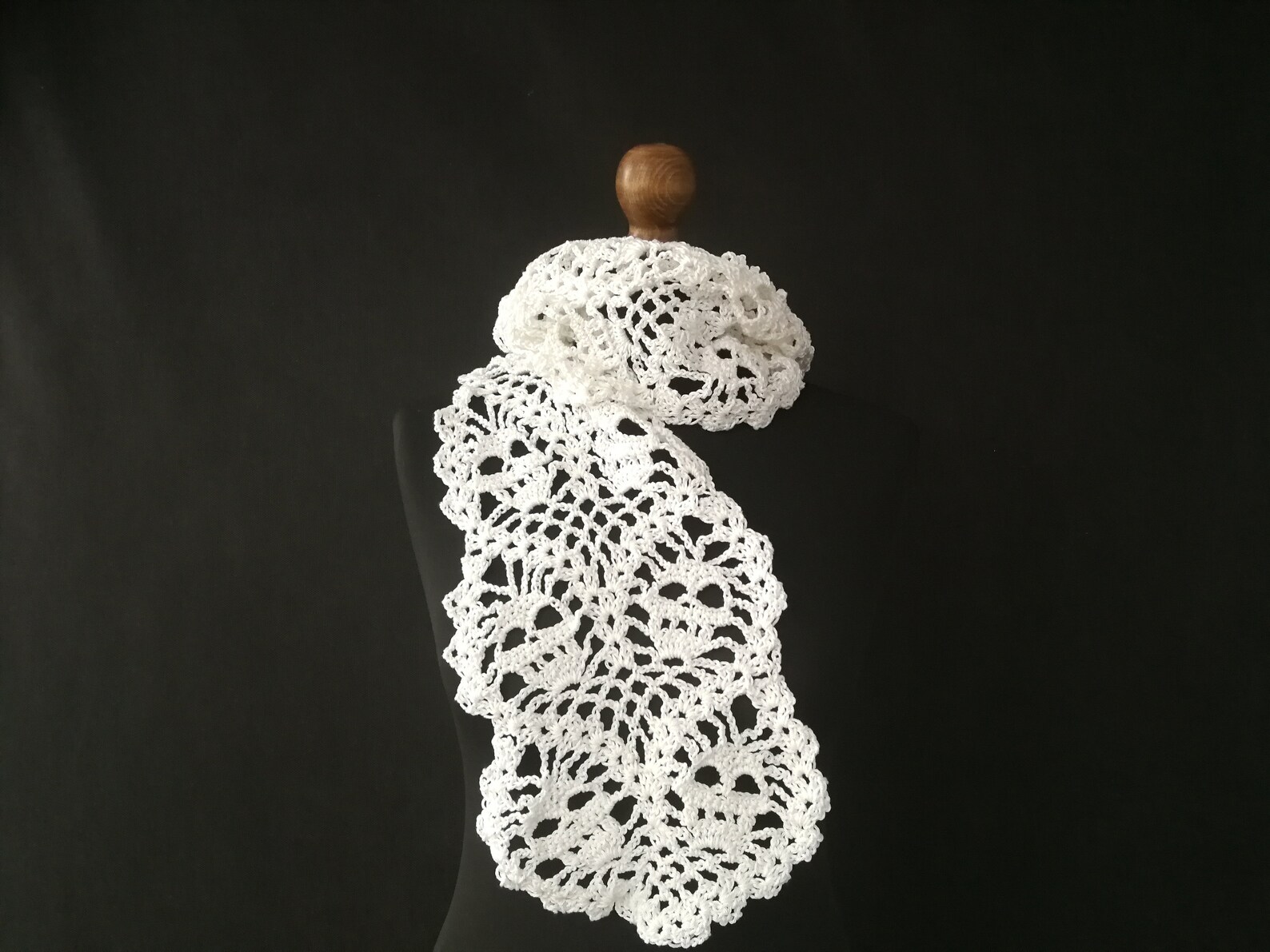 CROCHET PATTERN Skulls Scarf, Creepy Cute Neck Warmer for Goth Girls ...