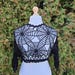 ADVANCED CROCHET PATTERN Gothic Crochet Spiderweb Top, Alternative ...