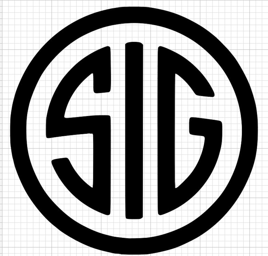 SIG Sauer Logo Decal 5 Gloss White Bumper Sticker - Etsy