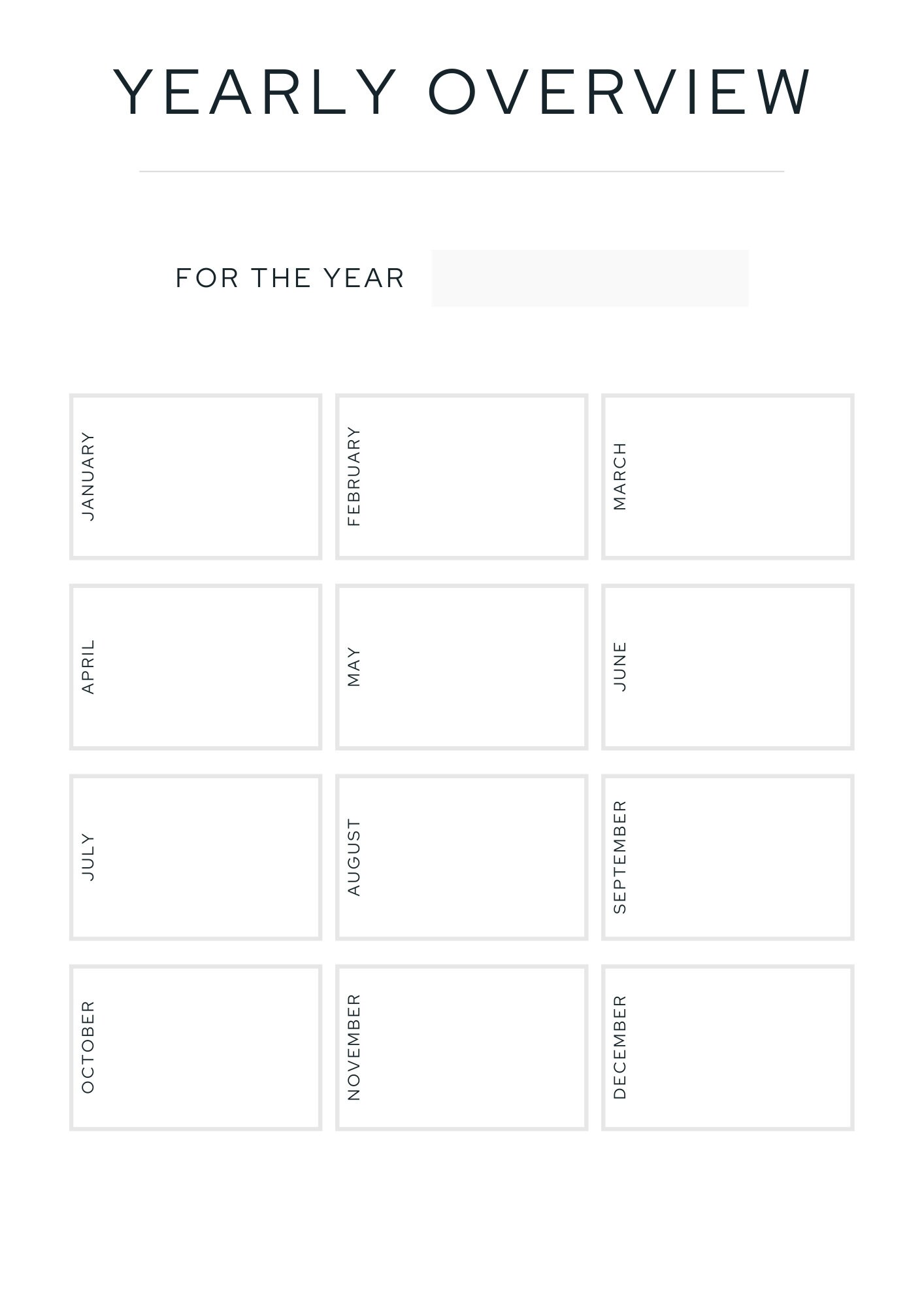 Minimalistic Planner Bundle Printable - INSTANT DOWNLOAD - Etsy