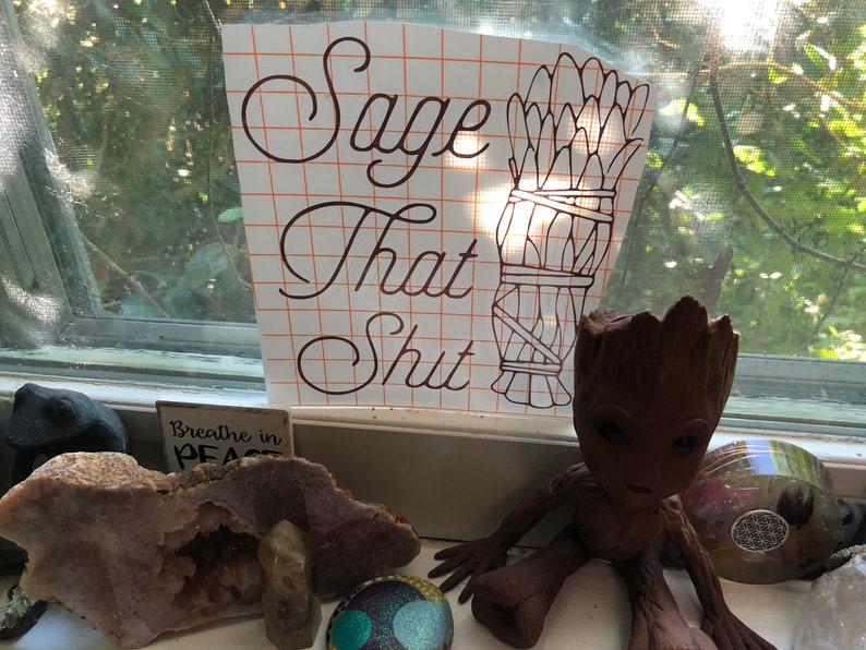 6x6 Sage That S High Quality Vinyl Decal - Etsy