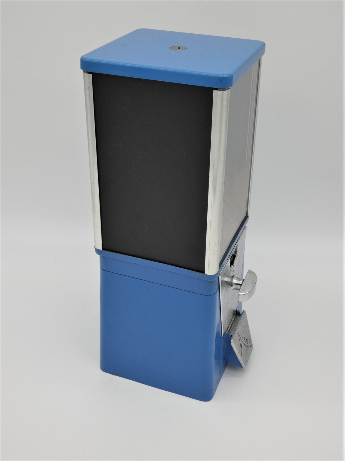 POT BELLIED PIG Treat Dispenser in Blue Repurposed From - Etsy