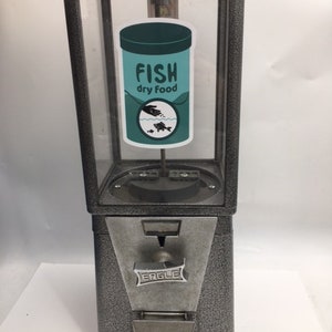 Rugged OUTDOOR Animal Feed Vending Machine Fish Food Vendor Duck ...