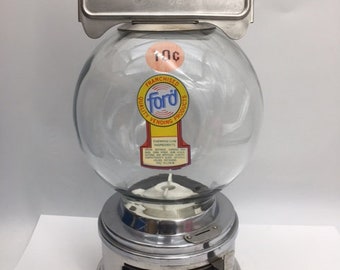 Vintage Gumball Machine - Etsy