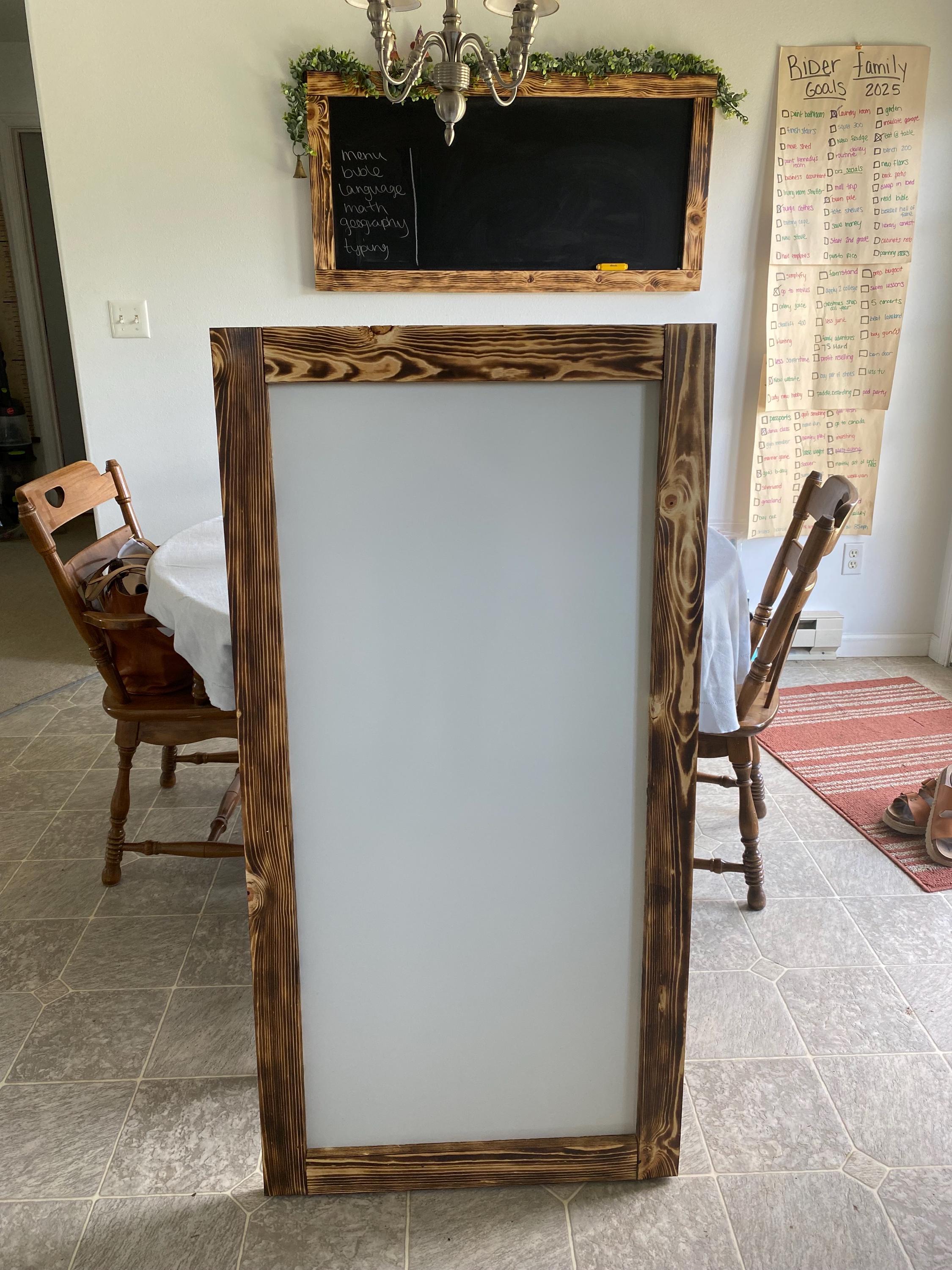 Whiteboards, Custom Frame, Custom Size - Etsy