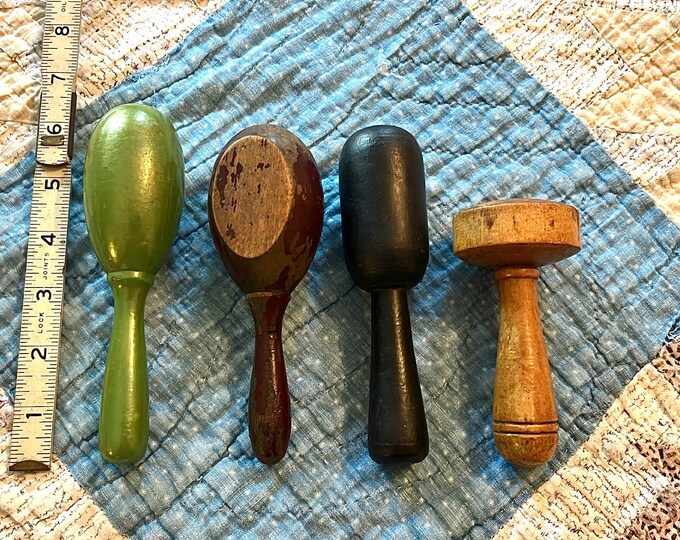 Vintage Darners, Vintage Sock Darners, Primitive Decor, Sewing Mending ...