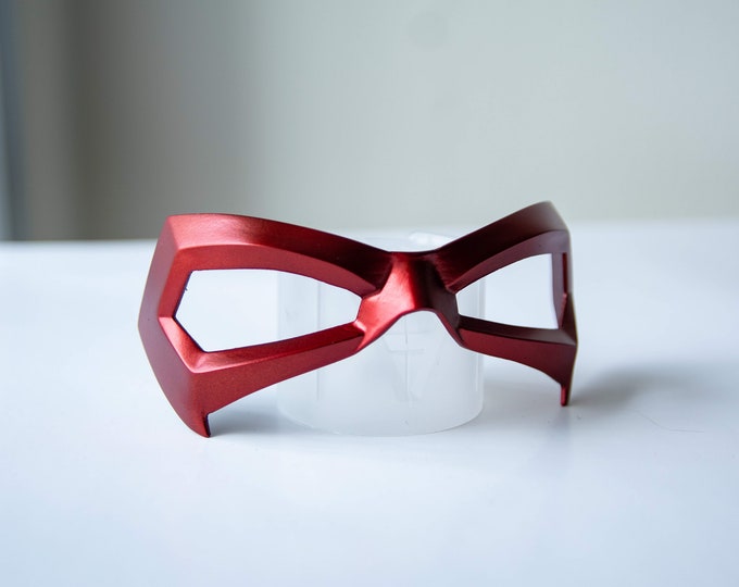 Red Hero Inspired Mask 2 3D Printed Mask - Etsy