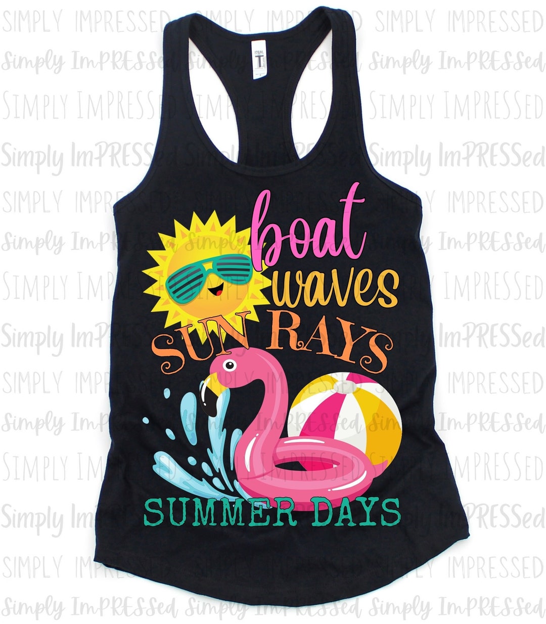 Boat Waves Sun Rays Summer Days PNG / Beach / Lake / River / Pool ...