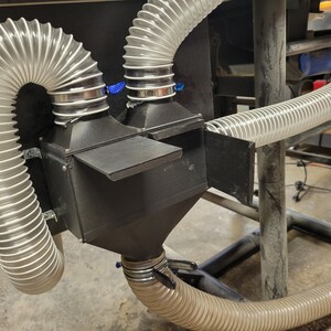 Dust Collection Splitter Manifold With Waste Gates digital File - Etsy ...