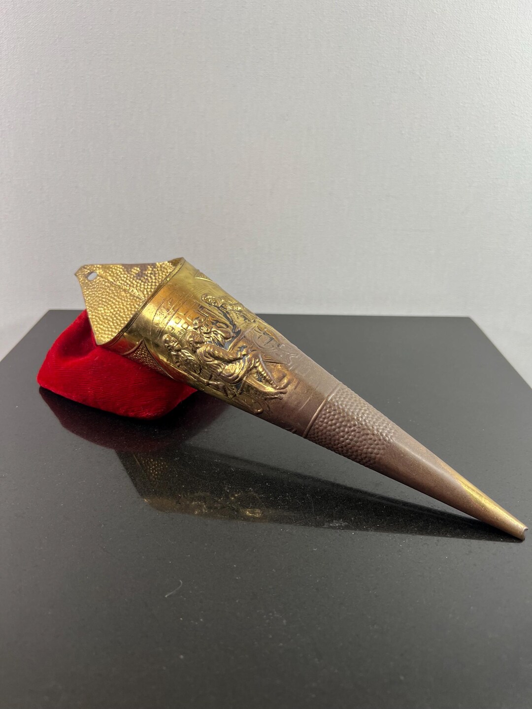 Vintage Metal Matchstick Holder for the Fireplace - Etsy