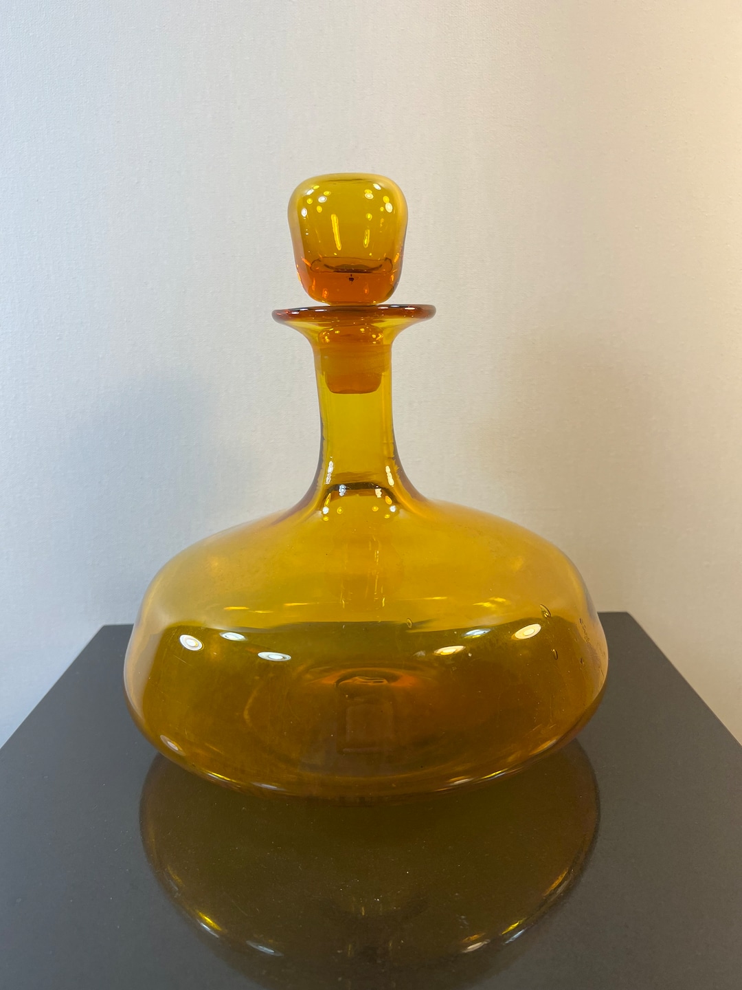 Vintage Blenko Decanter - Etsy