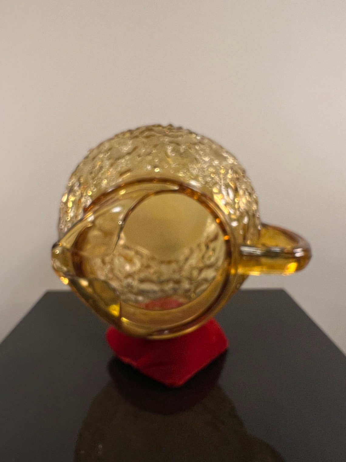 Vintage Anchor Hawking Amber Color Lido Milano Pitcher - Etsy