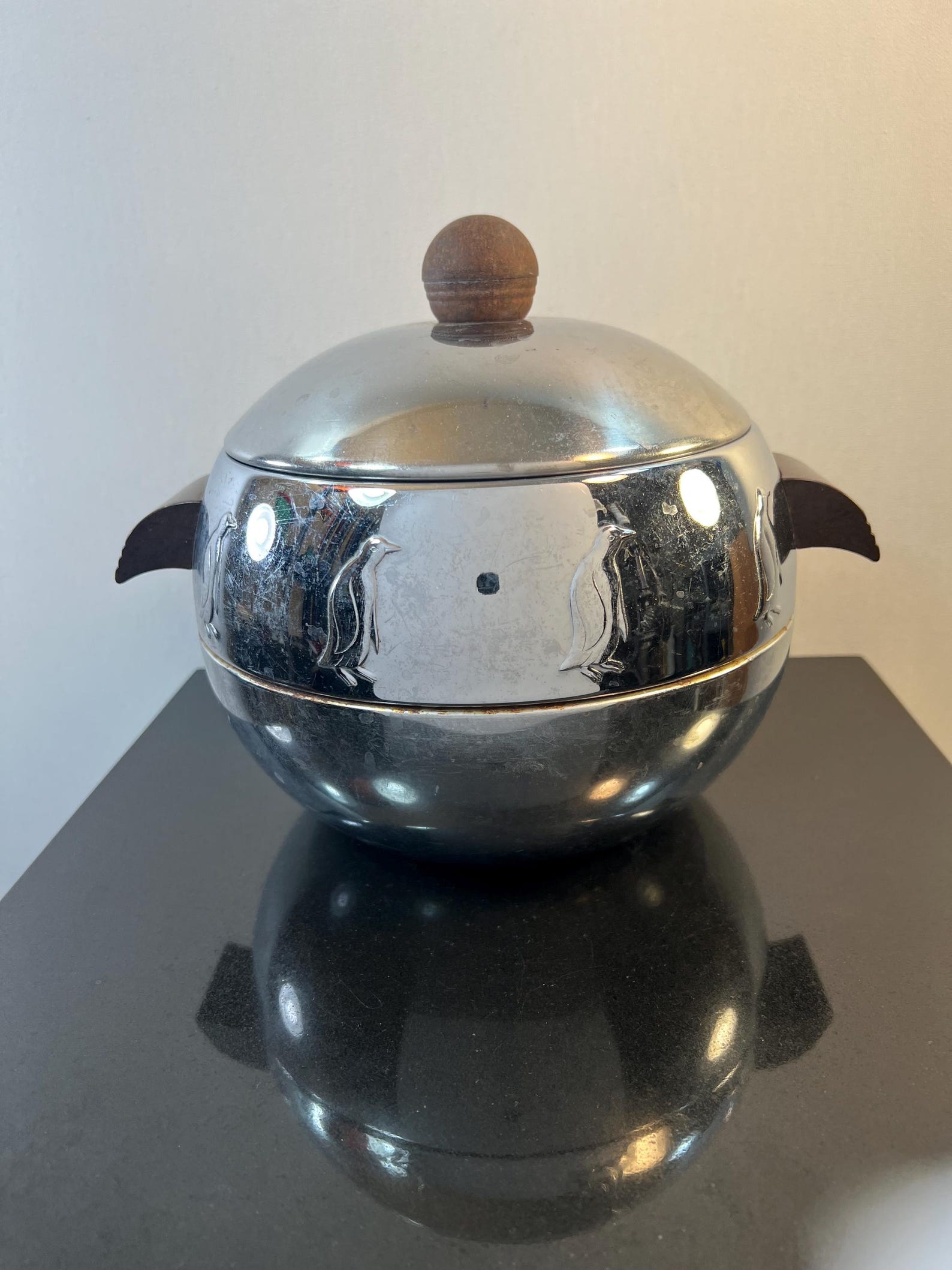 Vintage Penguin Bucket as Is - Etsy