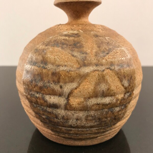 Stoneware Jar - Etsy