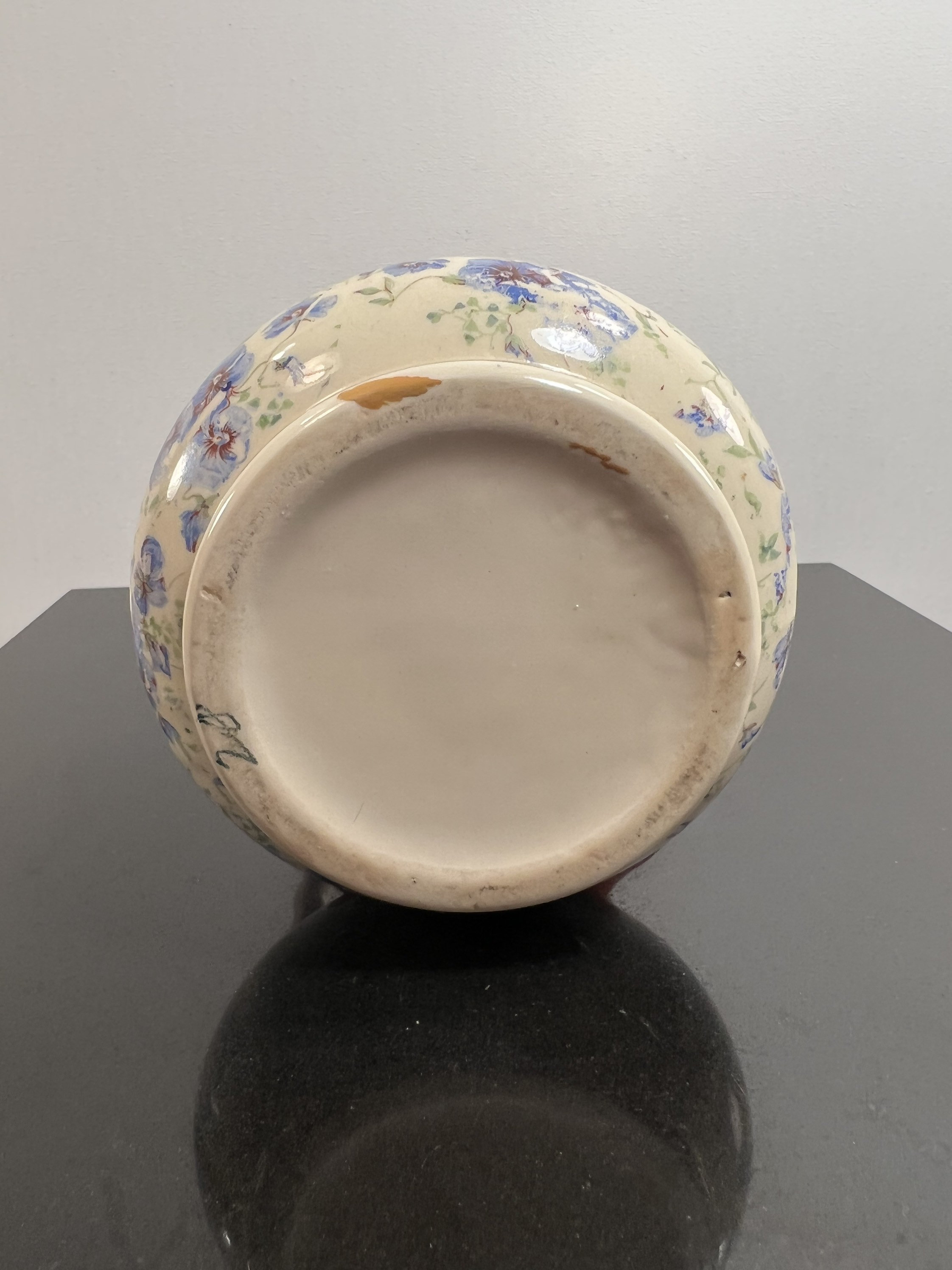 Vintage Porcelain Chintz Style Vase - Etsy