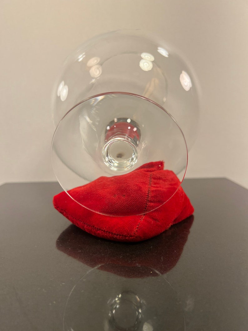 Vintage Large Snifter Glass - Etsy