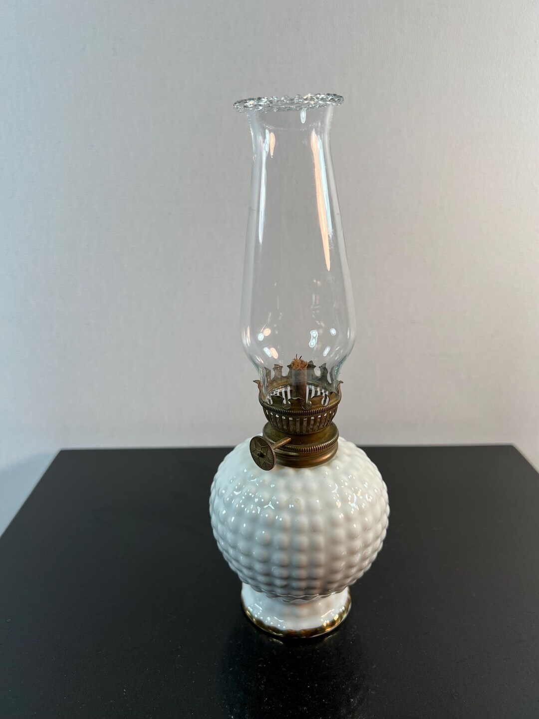 Vintage Lefton Small Oil Lamp - Etsy