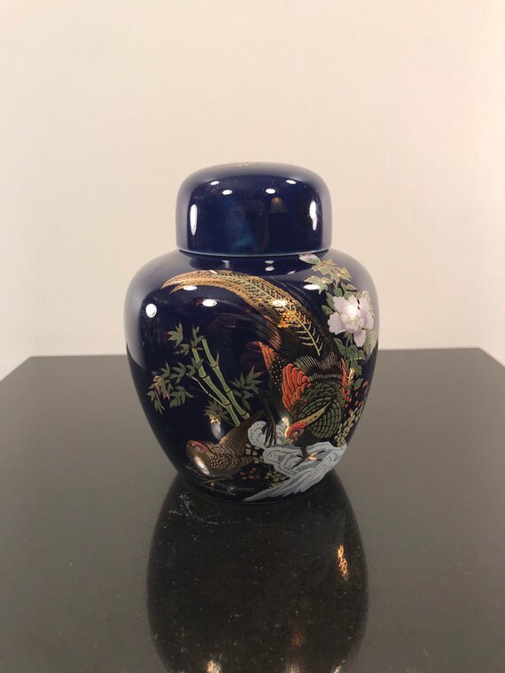 Porcelain Ginger Jar - Etsy