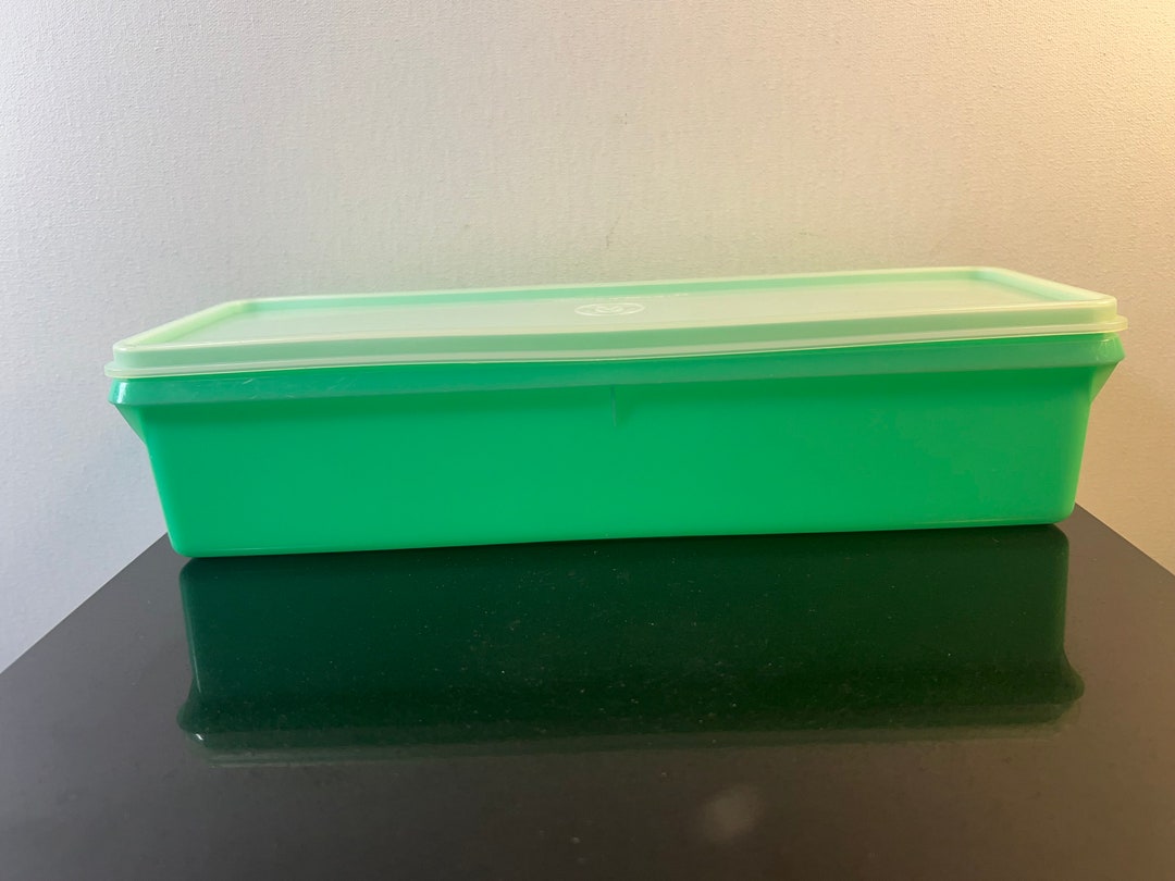 Vintage Jadeite Tupperware Container - Etsy