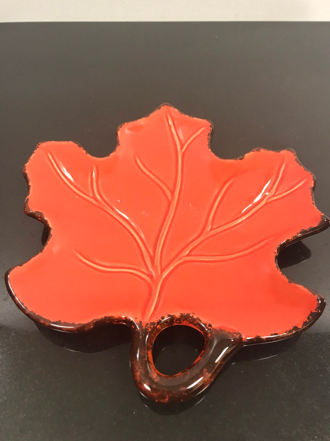Maple Leaf Plate - Etsy