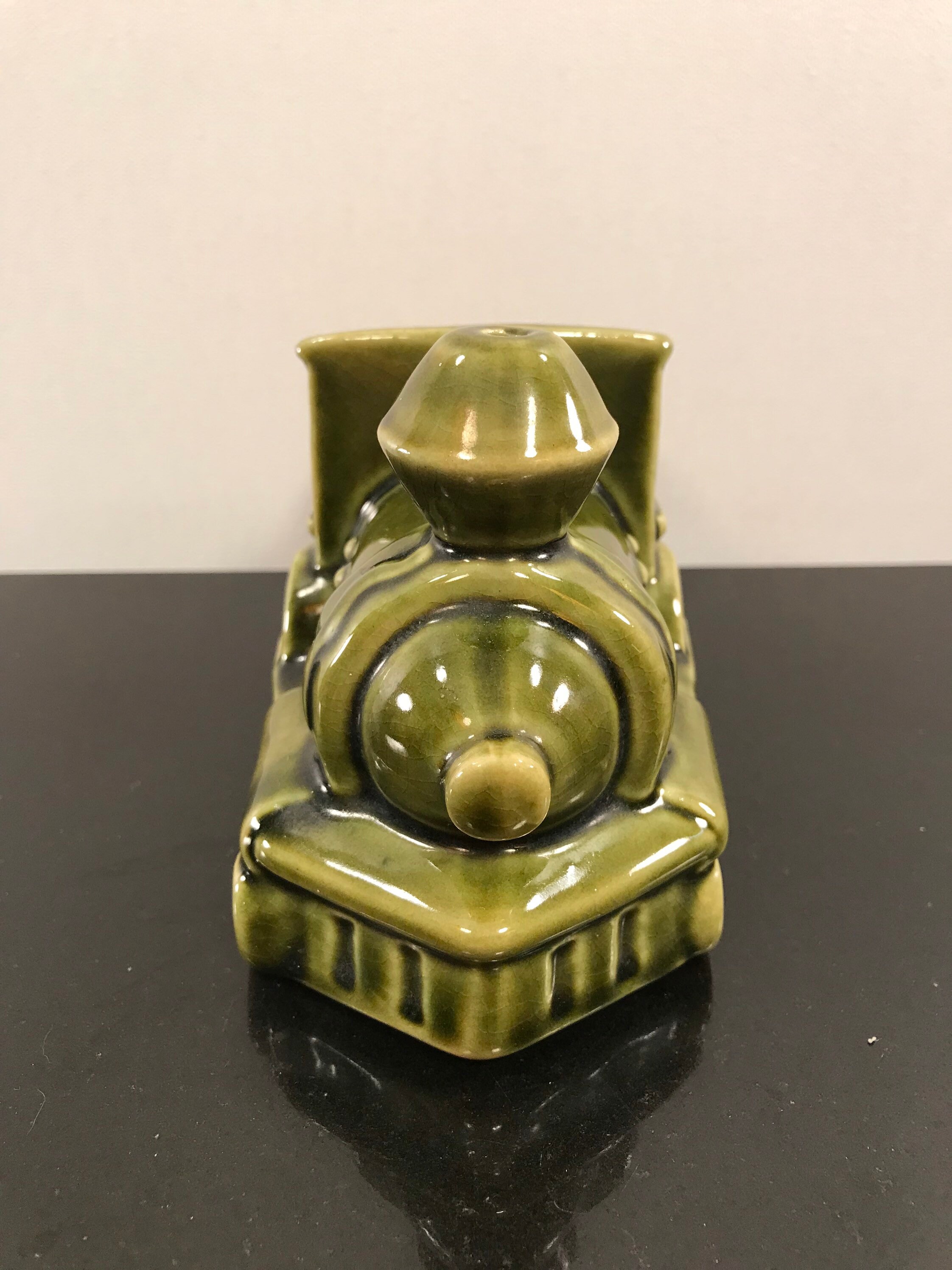 Vintage Ceramic Train Planter - Etsy